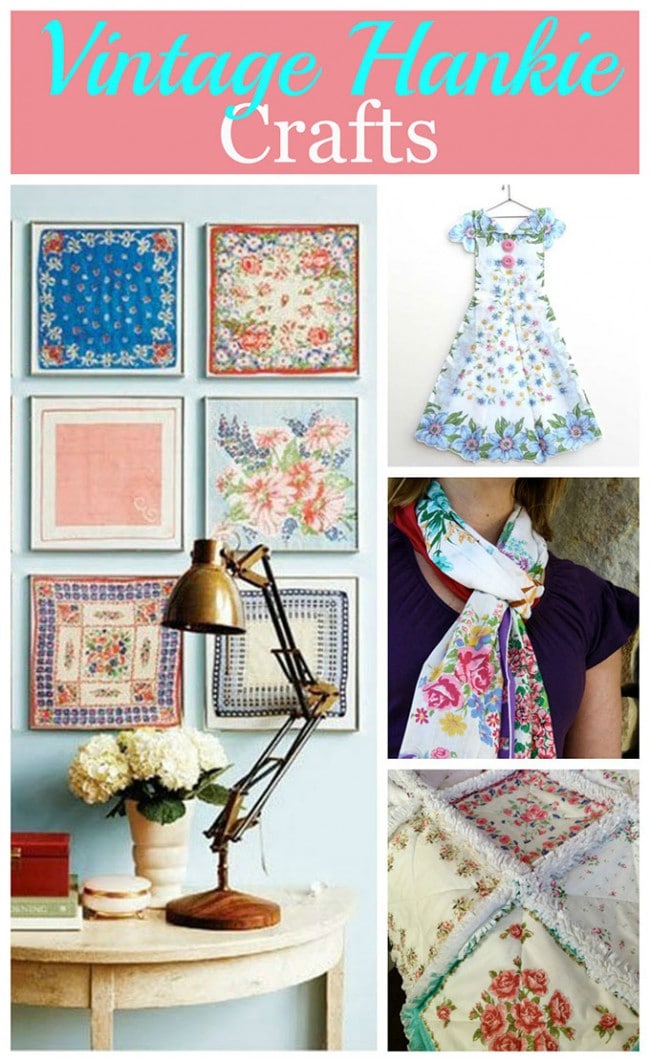 Craft Ideas Using Vintage Hankies - House of Hawthornes