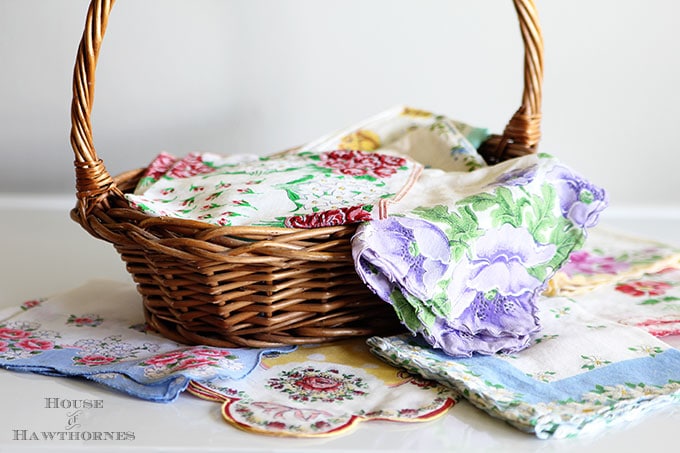 Craft Ideas Using Vintage Hankies - House of Hawthornes