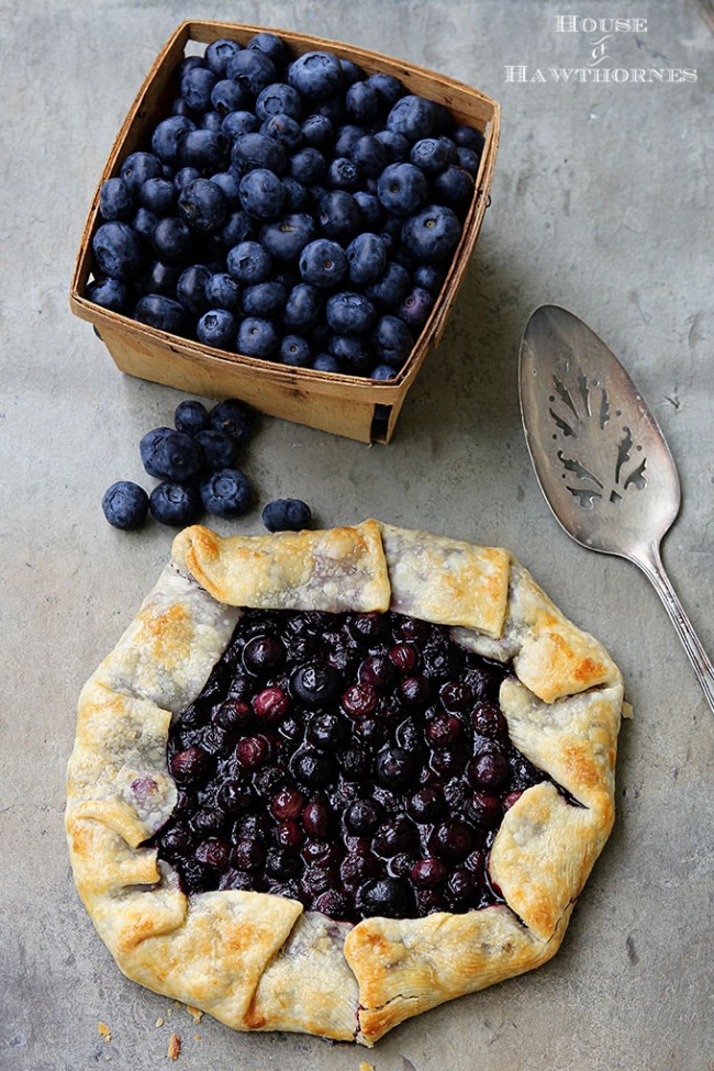 Blueberry Crostata Recipe - House of Hawthornes