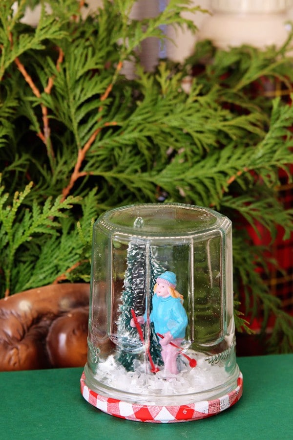 Easy DIY Waterless Snow Globe - House of Hawthornes