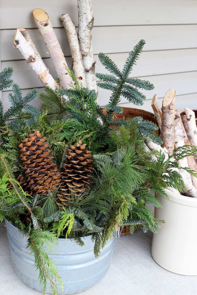 Pinecones For Winter Home Decor - House of Hawthornes