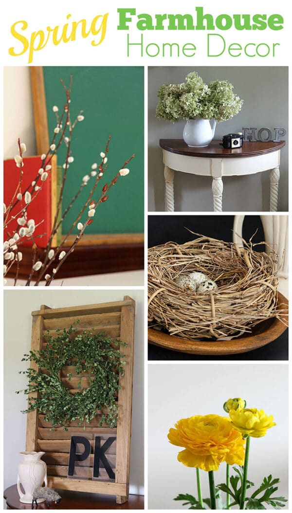 Spring Decorating Farmhouse Style - House of Hawthornes