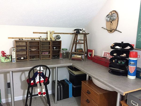 Home Office Organizing: Vintage Style - House of Hawthornes