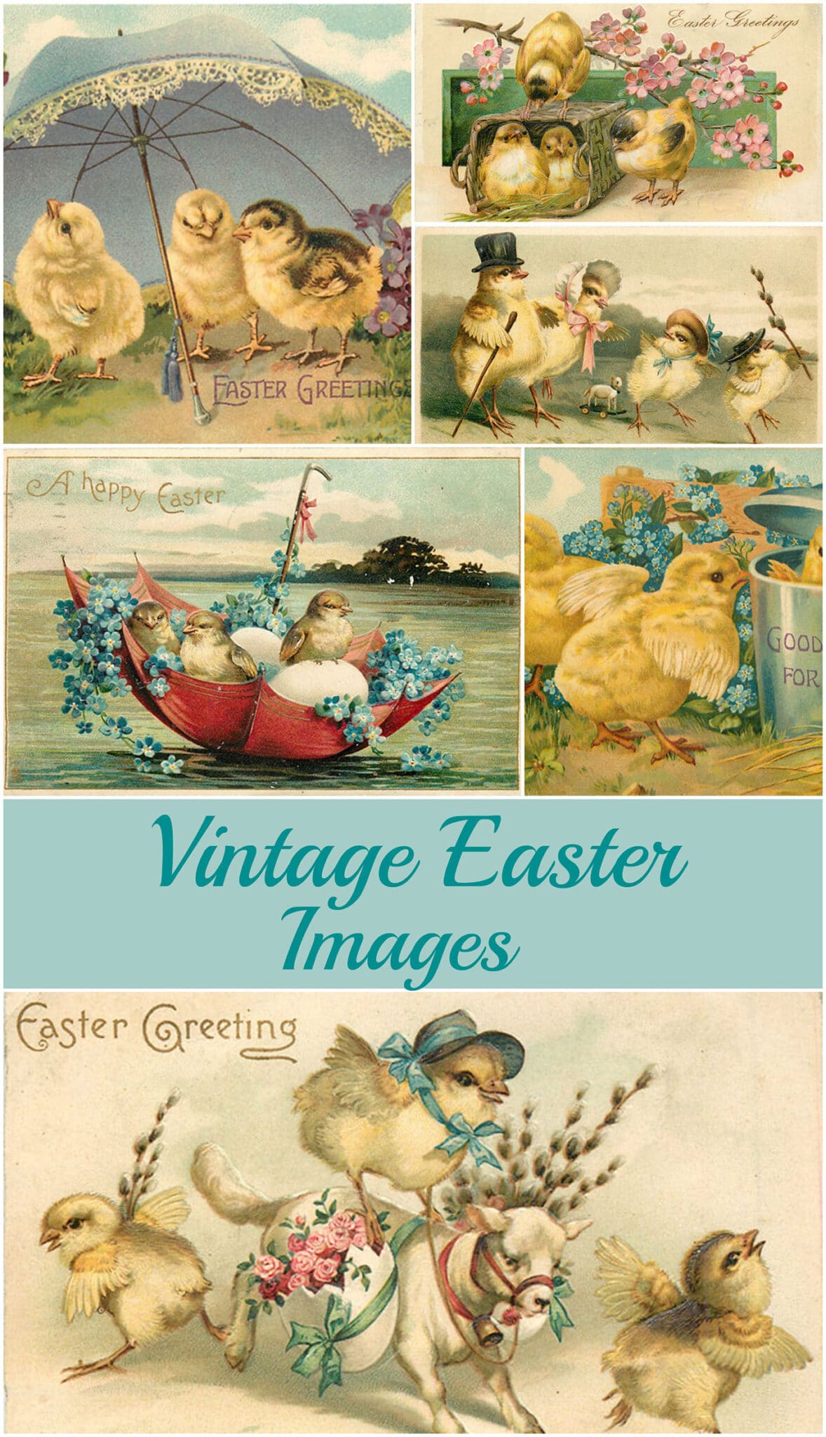 Vintage Happy Easter Images