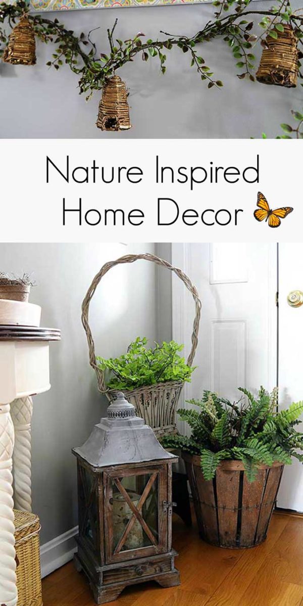 Nature Inspired Decor For Spring - House of Hawthornes
