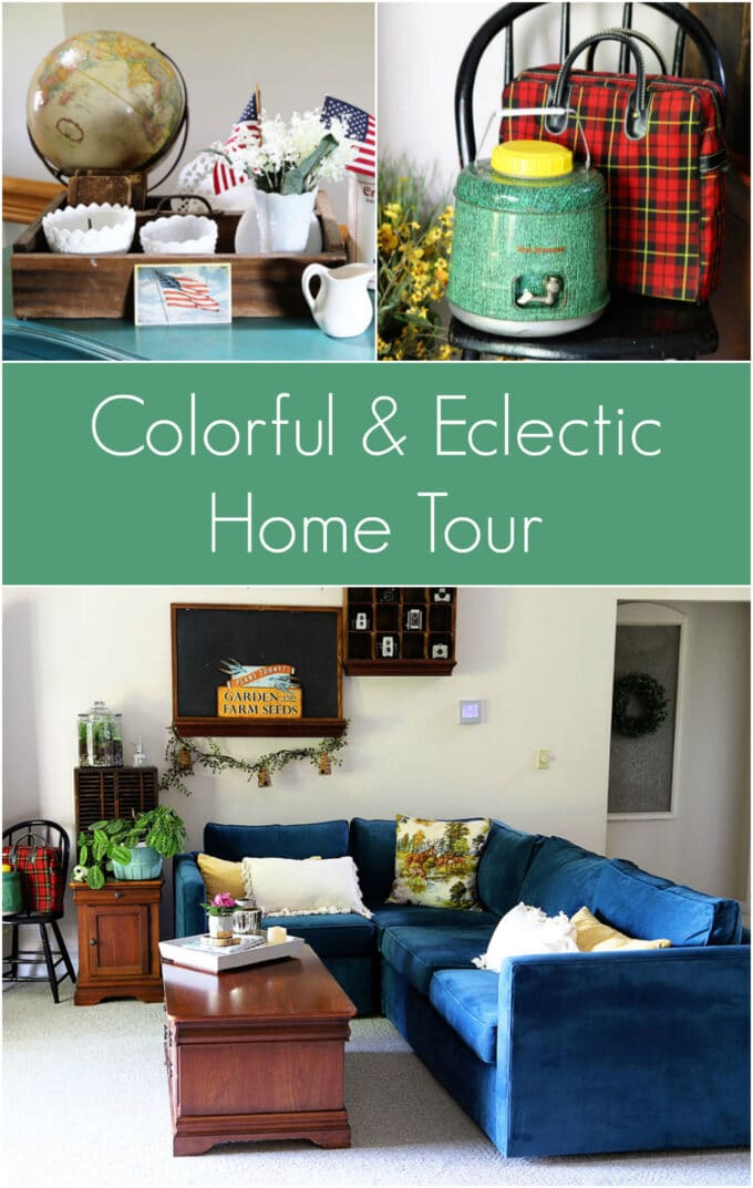 Colorful Summer Home Tour - House of Hawthornes