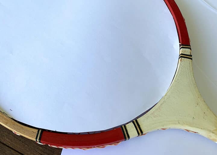 Badminton Racket Repurpose - House of Hawthornes