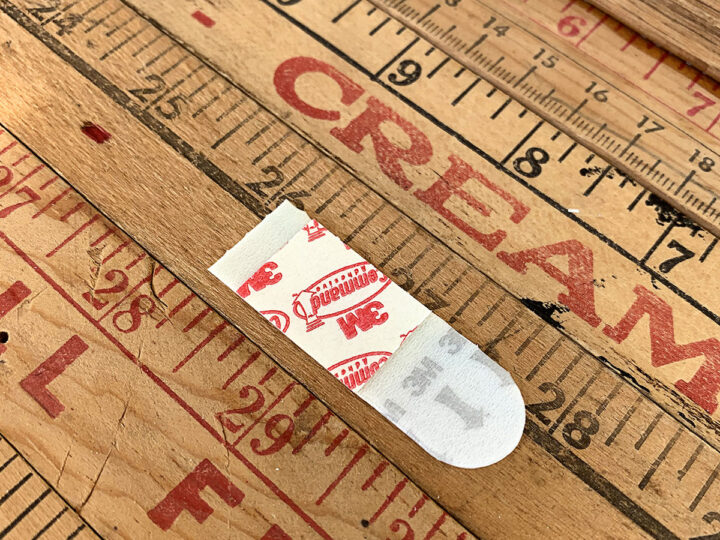 Repurposed Yardstick Craft Idea - House of Hawthornes