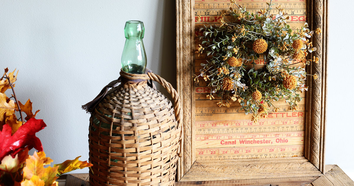 Repurposed Yardstick Craft Idea - House of Hawthornes