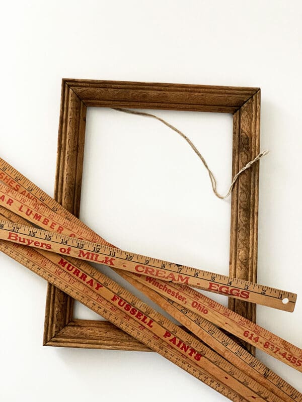 Repurposed Yardstick Craft Idea - House of Hawthornes