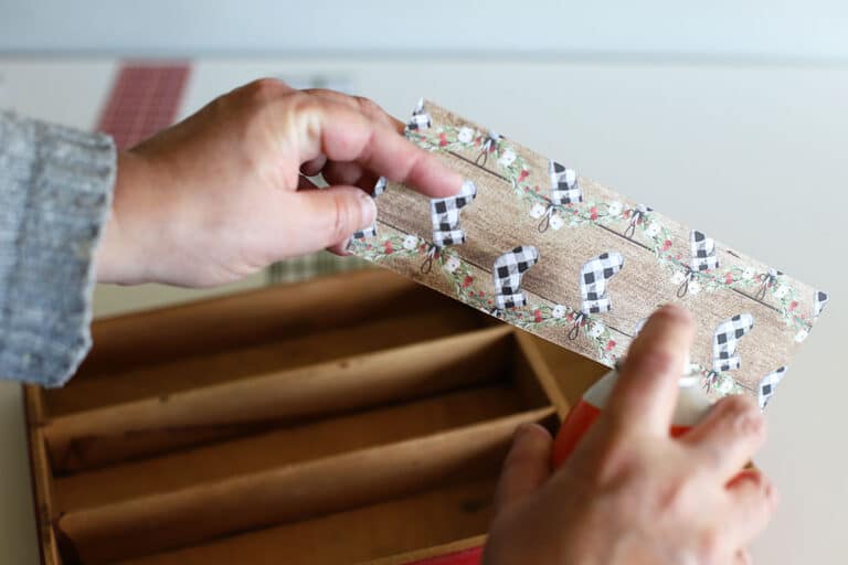 Silverware Tray Repurpose For The Holidays - House of Hawthornes