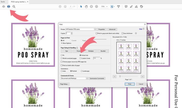 Homemade Poo Pourri Toilet Spray - House of Hawthornes