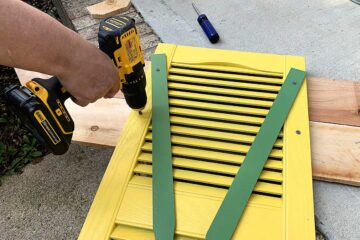 Shutter Angel And Scarecrow DIYs - House of Hawthornes