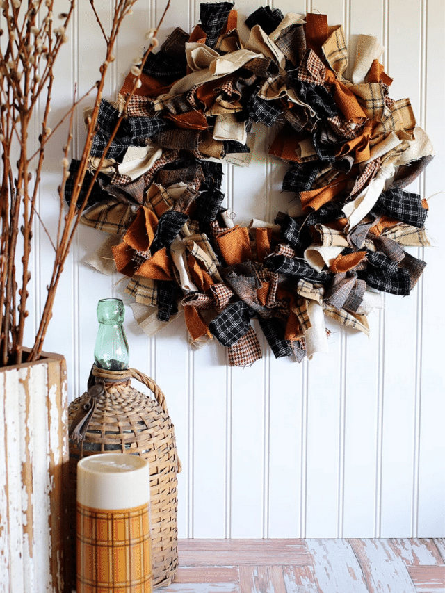 EASY RAG WREATH TUTORIAL story
