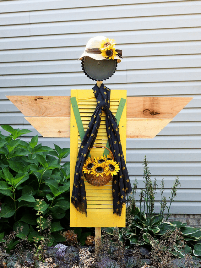SHUTTER ANGEL AND SCARECROW DIYS story