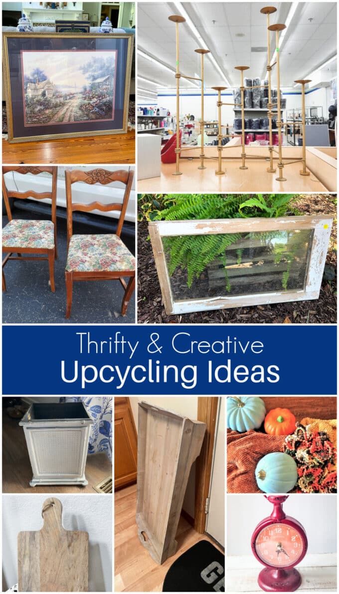 Window Art With Glass Plates - A Thrift Store Upcycle