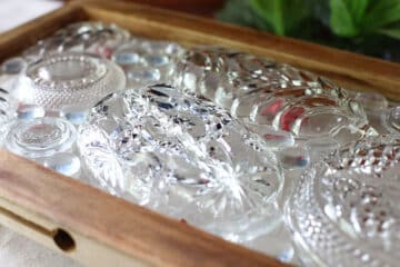 Window Art With Glass Plates - A Thrift Store Upcycle