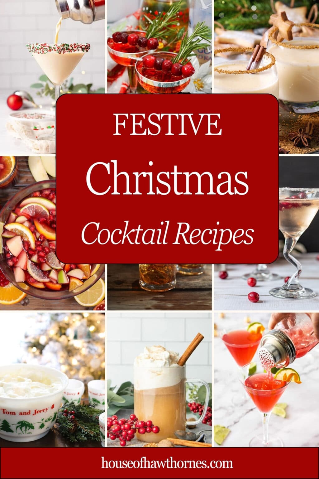 Crafting The Most Festive Christmas Cocktails