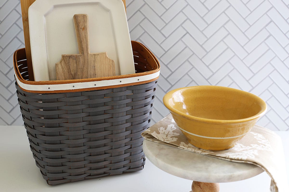 Painting Longaberger Baskets - House of Hawthornes