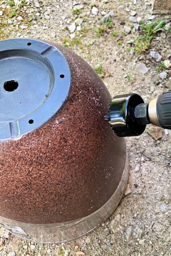 DIY Garden Hose Pot - House of Hawthornes