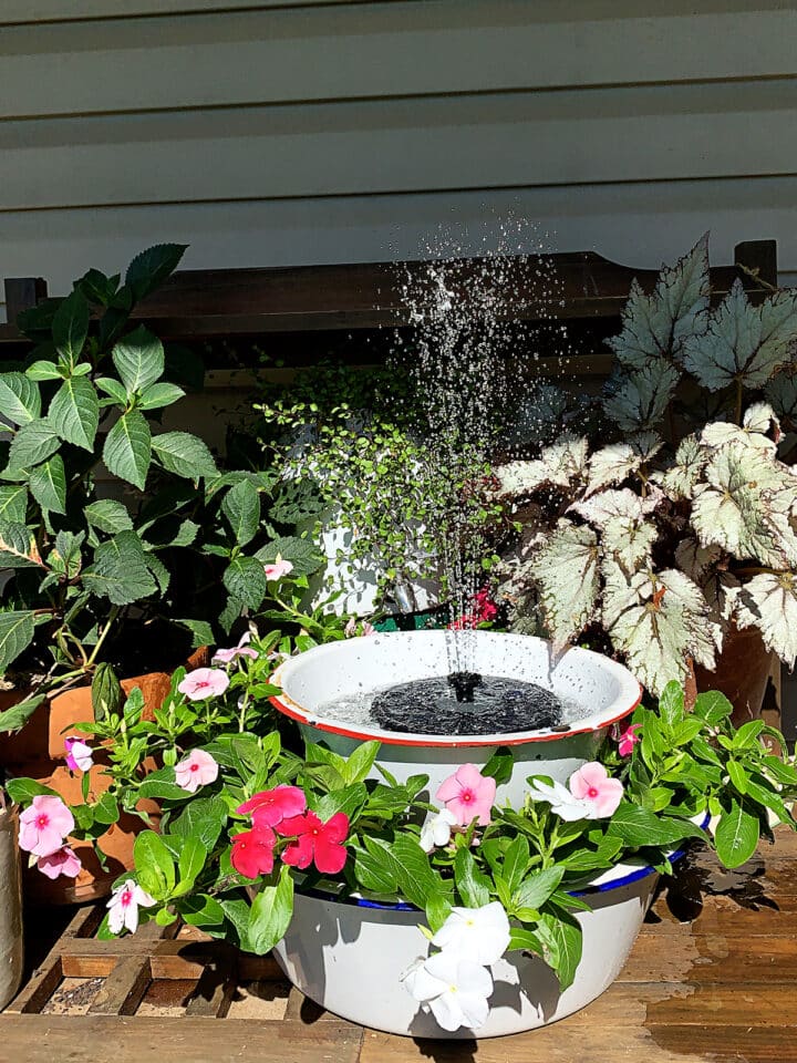 Transform Your Garden with a Solar Powered Water Fountain Planter
