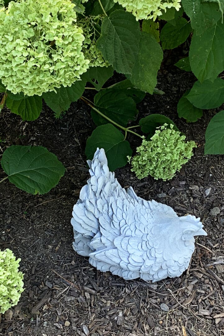 Faux DIY Concrete Garden Decorations - House of Hawthornes