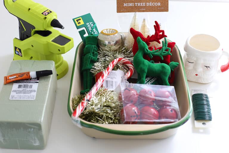 Repurposed Santa Mug Decor | Dollar General Craft - House of Hawthornes